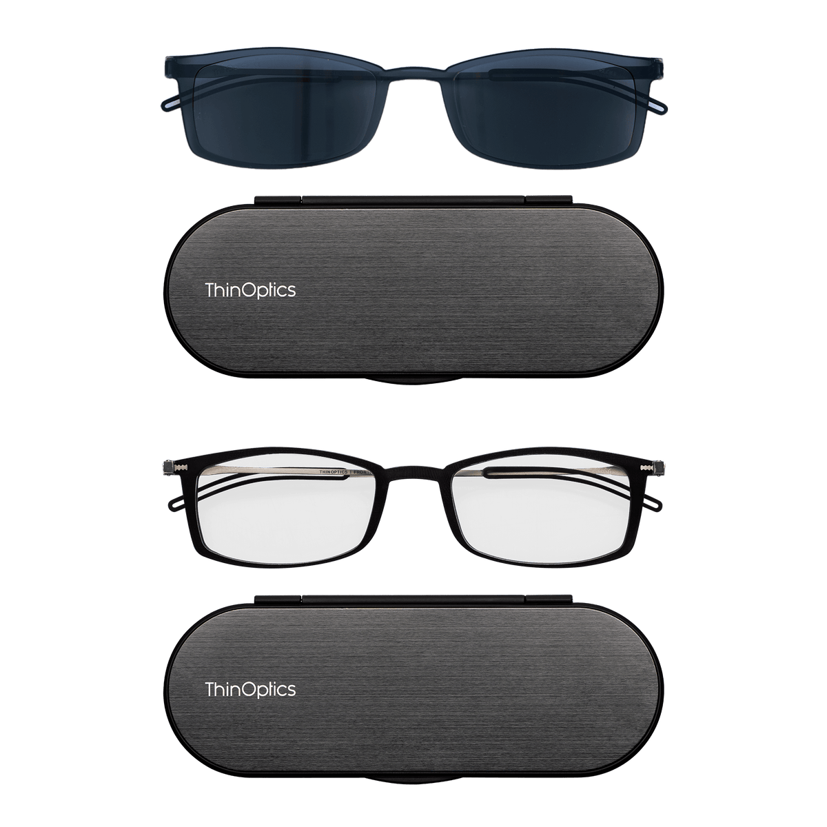 ThinOptics | The Brooklyn Breakthrough Bundle |Sunglass Readers