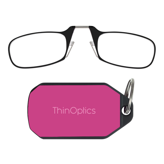 Readers with Keychain Case | ThinOptics | The World's Thinnest Readers ...
