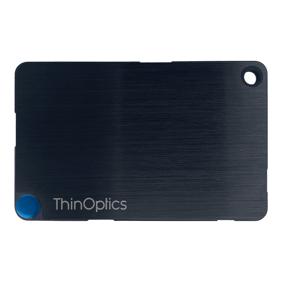 Black Flashcard Wallet | ThinOptics | Readers & Reading Glasses