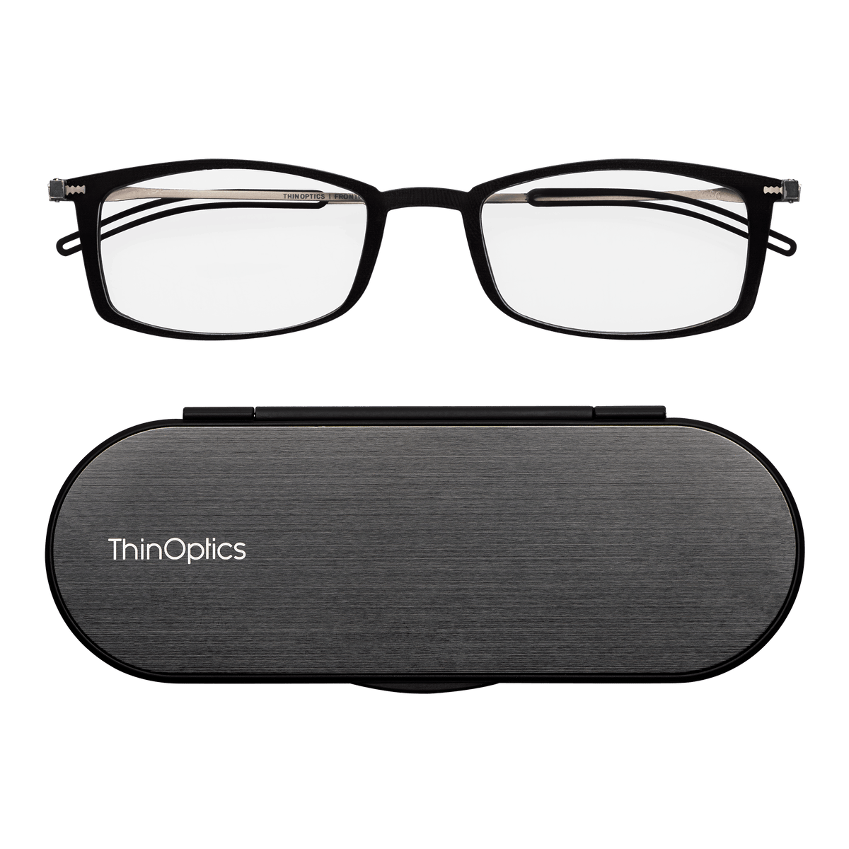 ThinOptics | Brooklyn Reading Glasses + Milano Case | Readers & Reading ...