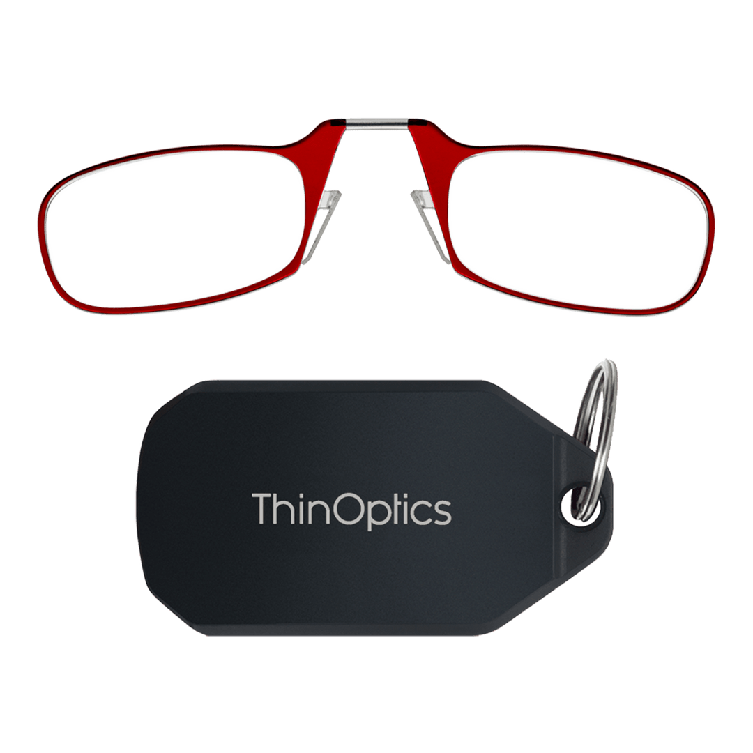 Readers with Keychain Case | ThinOptics | The World's Thinnest Readers ...