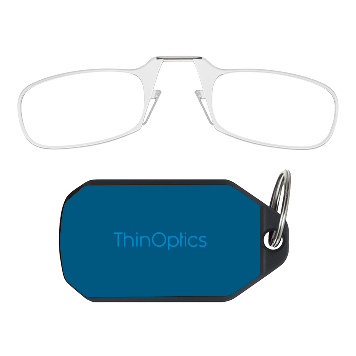 Readers + Mykonos Blue Keychain Case | ThinOptics | Readers & Reading ...