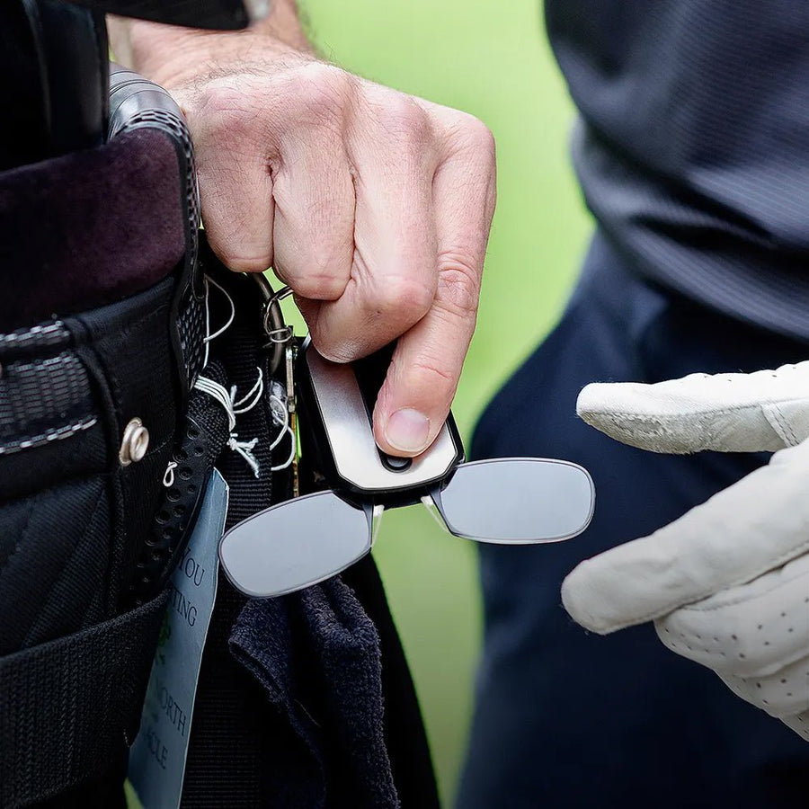 Readers + Silver Keychain Case