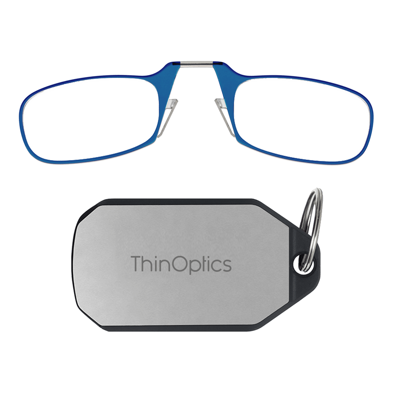 ThinOptics | Readers + Silver Keychain Case | Readers & Reading Glasses