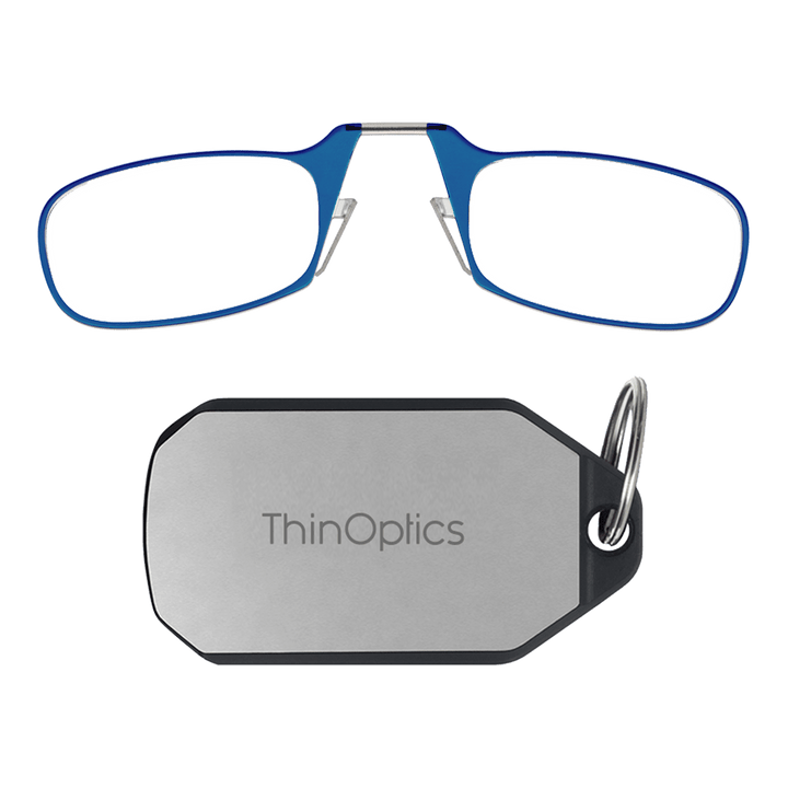 ThinOptics | Readers + Silver Keychain Case | Readers & Reading Glasses