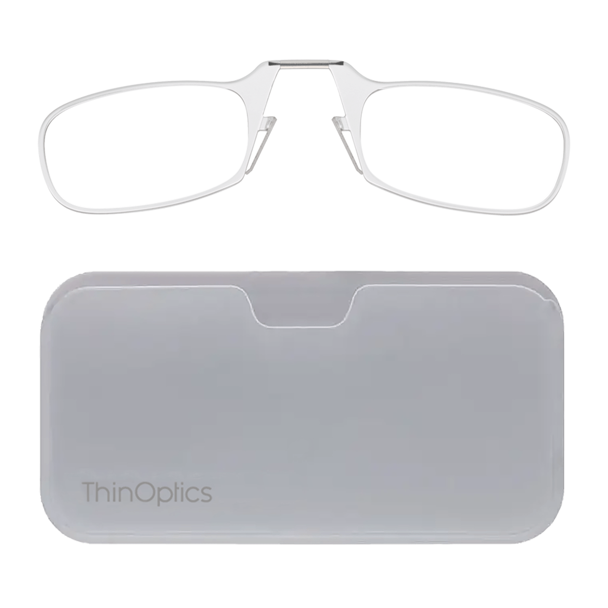 ThinOptics | Readers + White Universal Pod Case | Readers & Reading Glasses